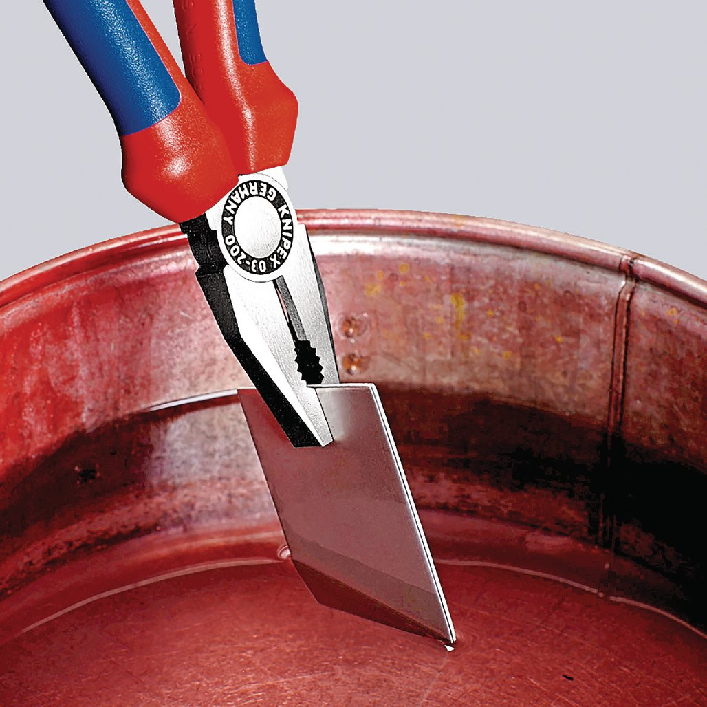 KNIPEX 03 02 200 SBE Combination Pliers, 200mm (69575) | Draper Tools