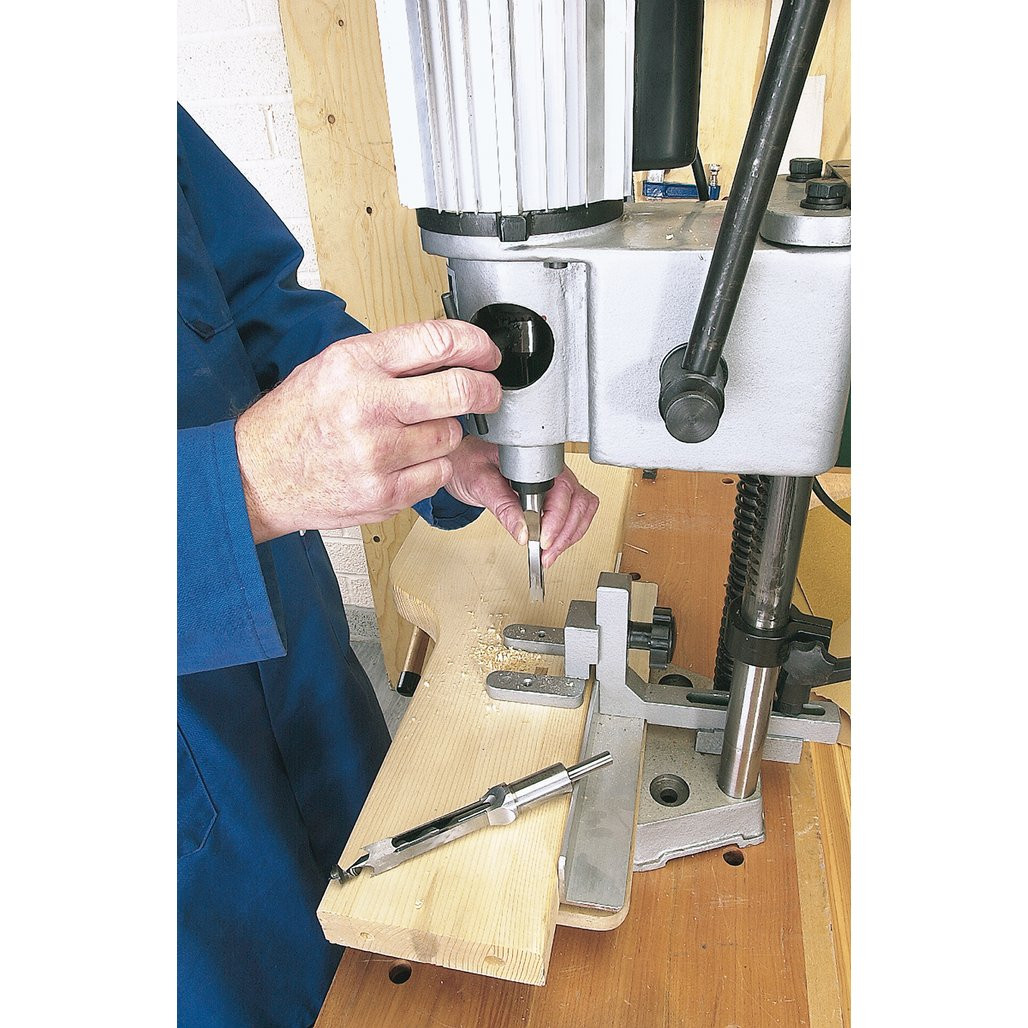 Draper Expert Hollow Square Mortice Chisel with Bit, 1/2", 278mm (48056 ...