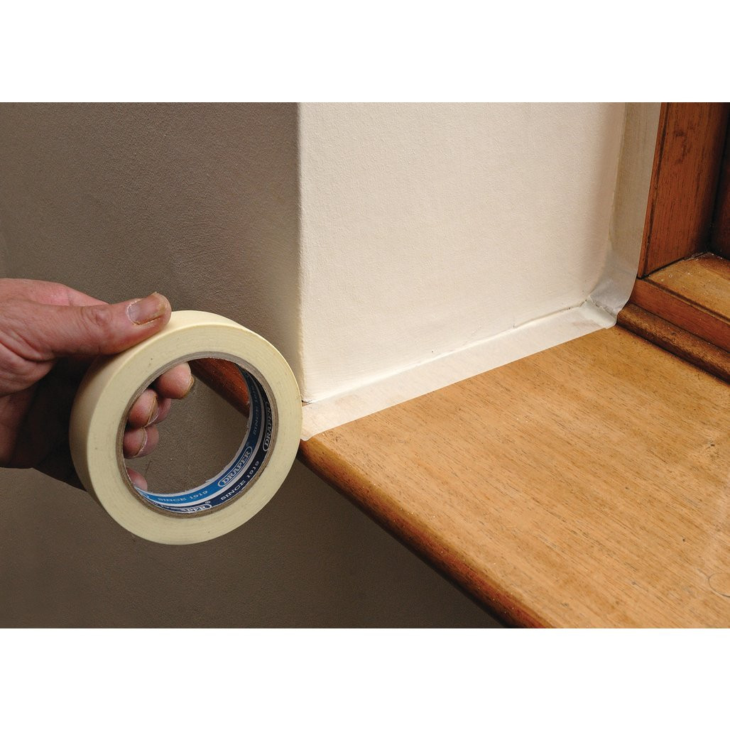 Masking Tape Roll, 50m x 24mm (63481) | Draper Tools
