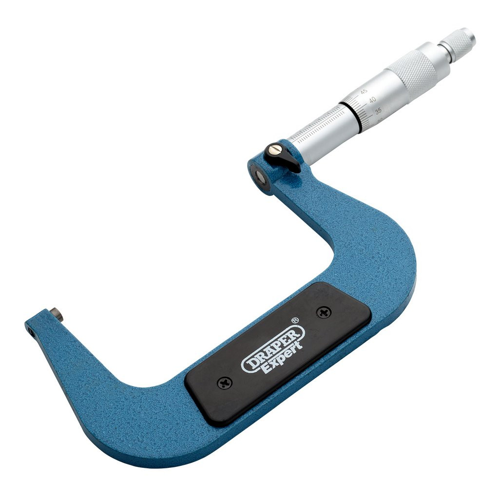 Draper Expert Metric External Micrometer, 75 - 100mm (46606) | Draper Tools