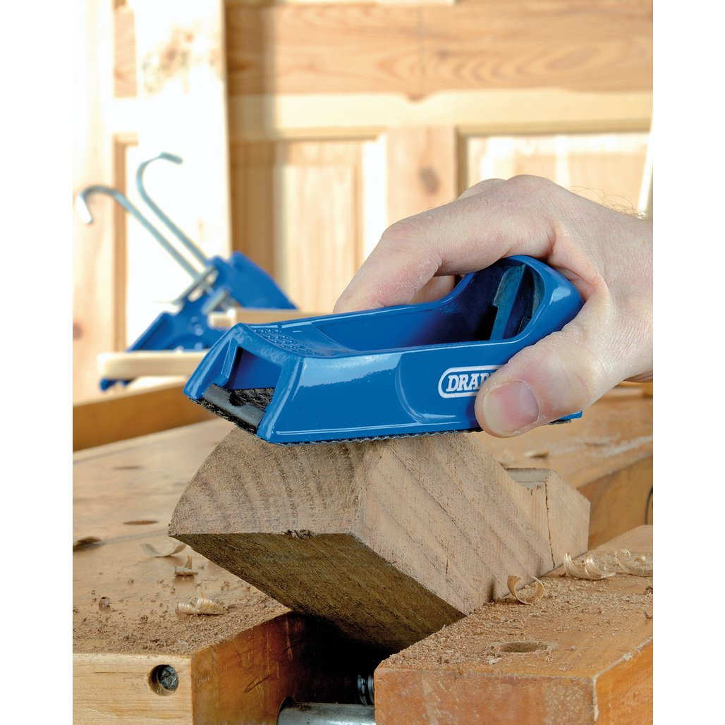 Multi-Rasp Wood Block Plane, 140mm (13849) | Draper Tools