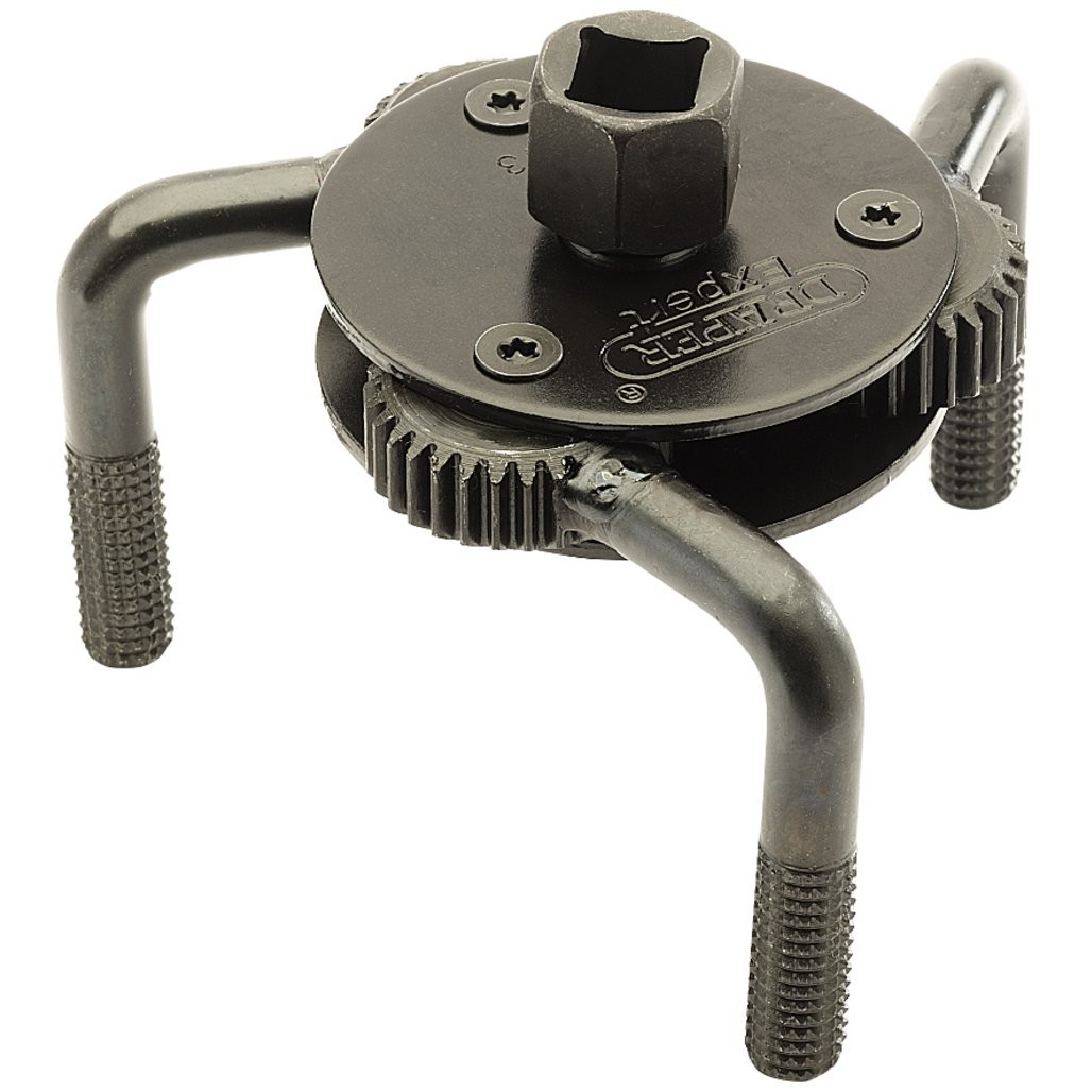 Draper Expert Three Leg Oil Filter Wrench, 75 - 120mm (37871) | Draper ...