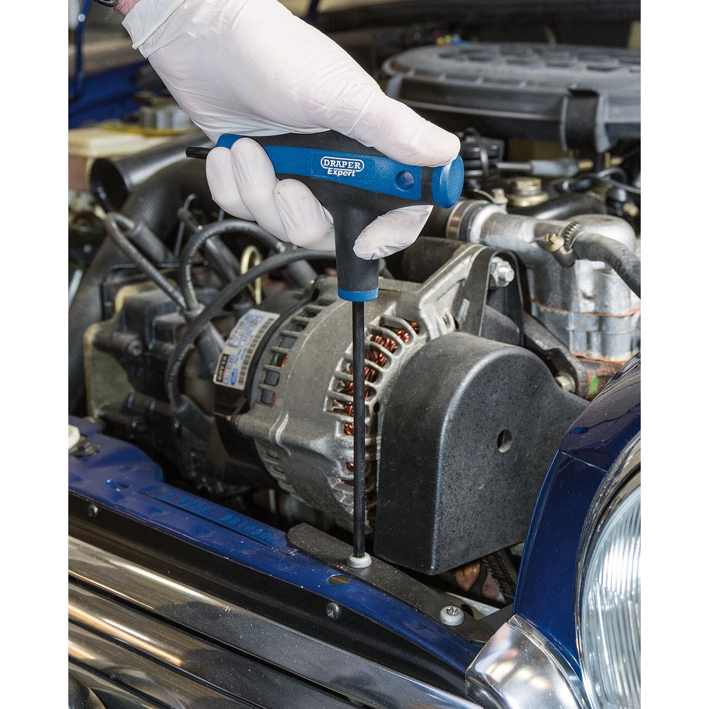 Draper Expert TX-STAR® Soft Grip Metric T-Handle Key Set (8 Piece ...