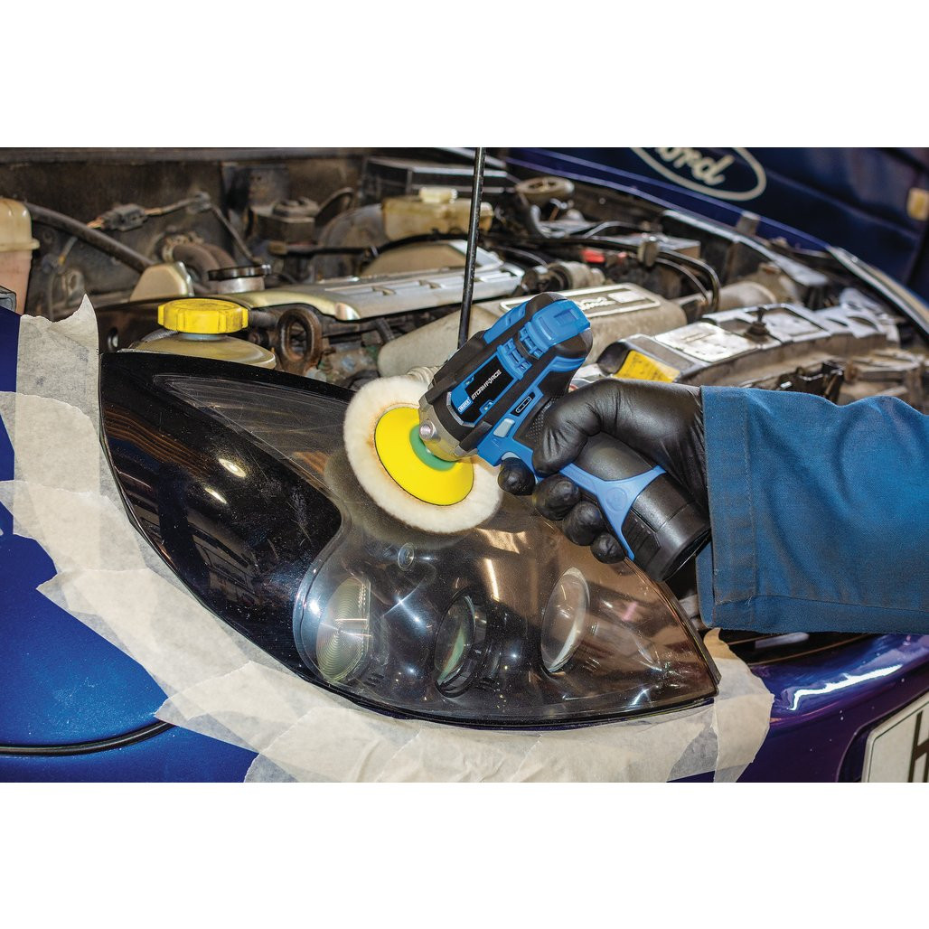 Draper Storm Force® 10.8V Power Interchange Mini Polisher (Sold Bare ...