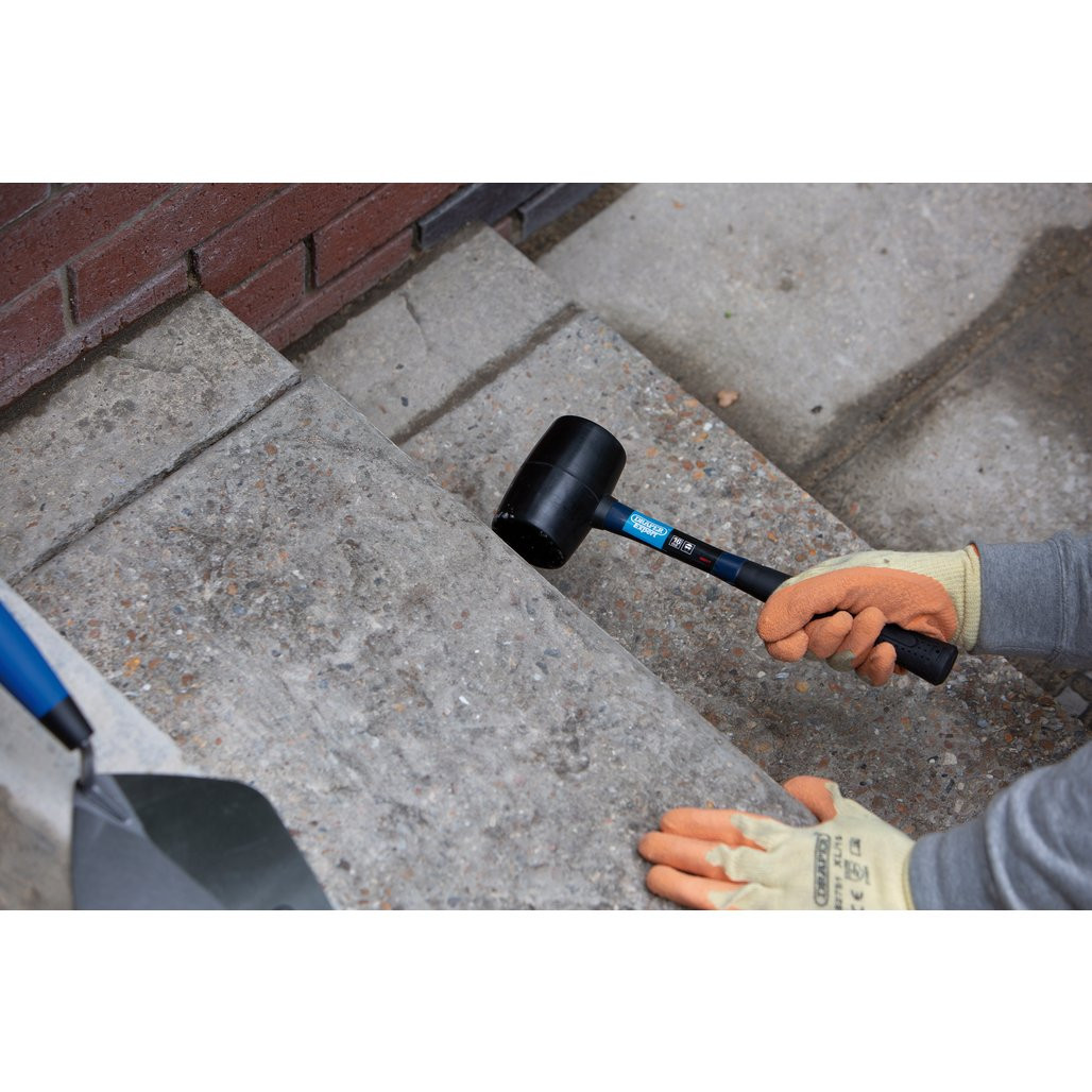 Draper Expert Rubber Mallet with Fibreglass Shaft, 450g/16oz (08017 ...