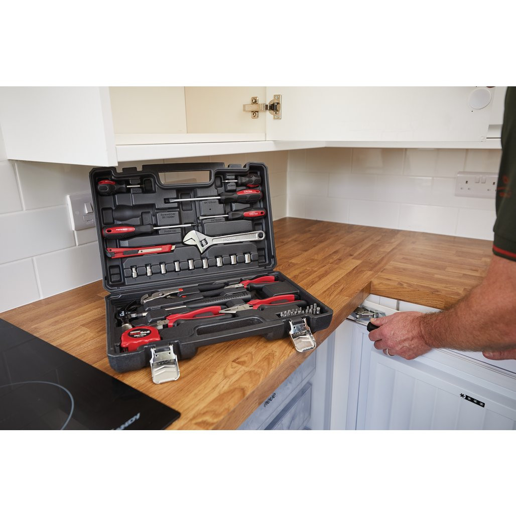 Draper Redline Home Essential Tool Kit (43 Piece) (70382) | Draper Tools