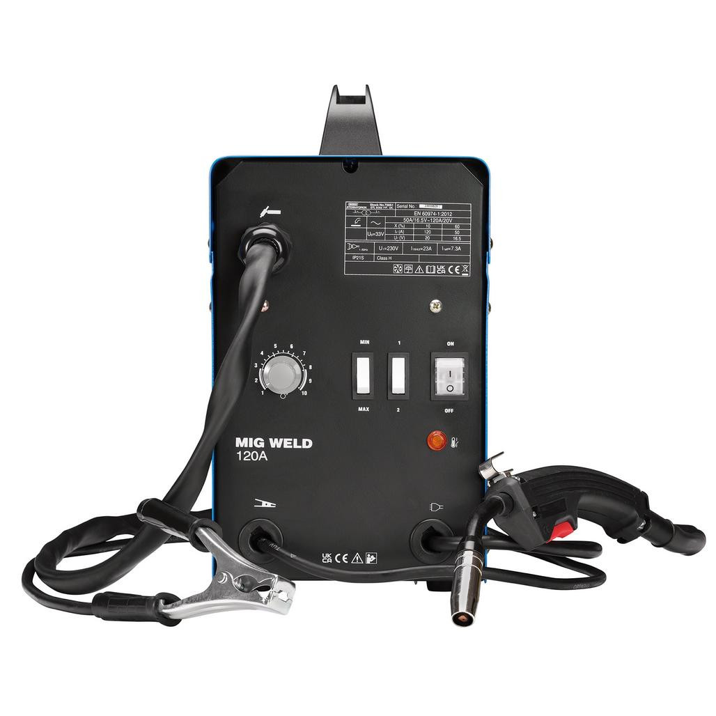 Draper Storm Force® Gasless MIG Welder, 120A (70051) | Draper Tools