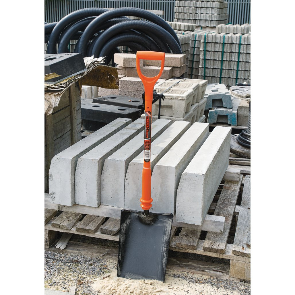 Draper Expert Fully Insulated Contractors Taper Mouth Shovel (75169 ...