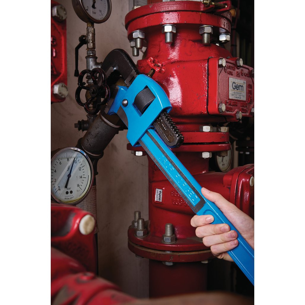 Draper Expert Adjustable Pipe Wrench, 900mm, 100mm (78922) | Draper Tools