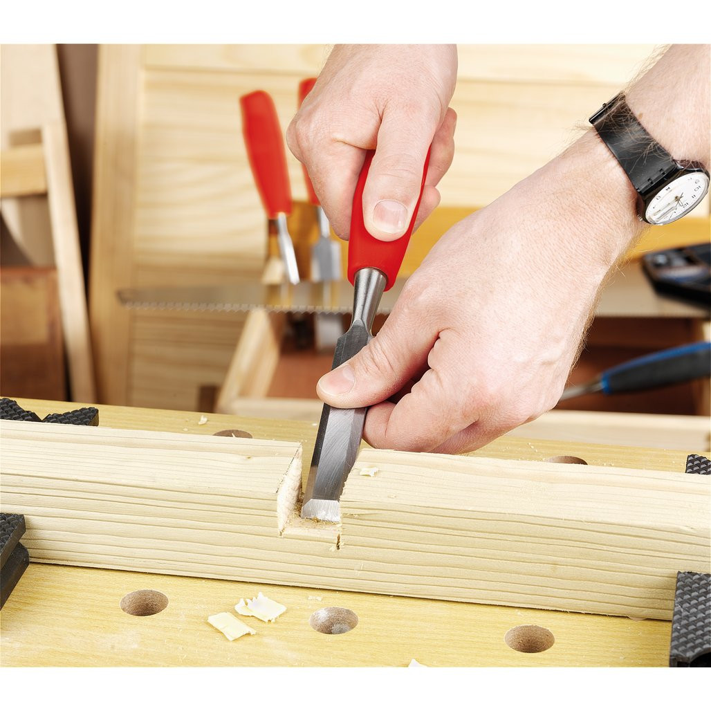 Draper Redline Wood Chisel Set (3 Piece) (68472) | Draper Tools