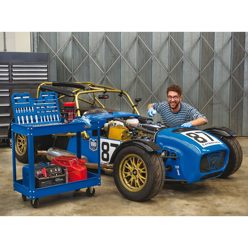 2 Tier Tool Trolley (07629) | Draper Tools