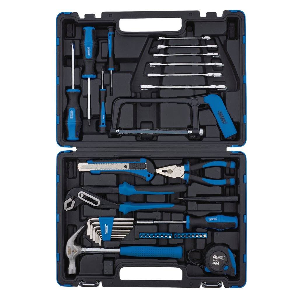 Tool Kit, Blue (58 Piece) (28106) | Draper Tools