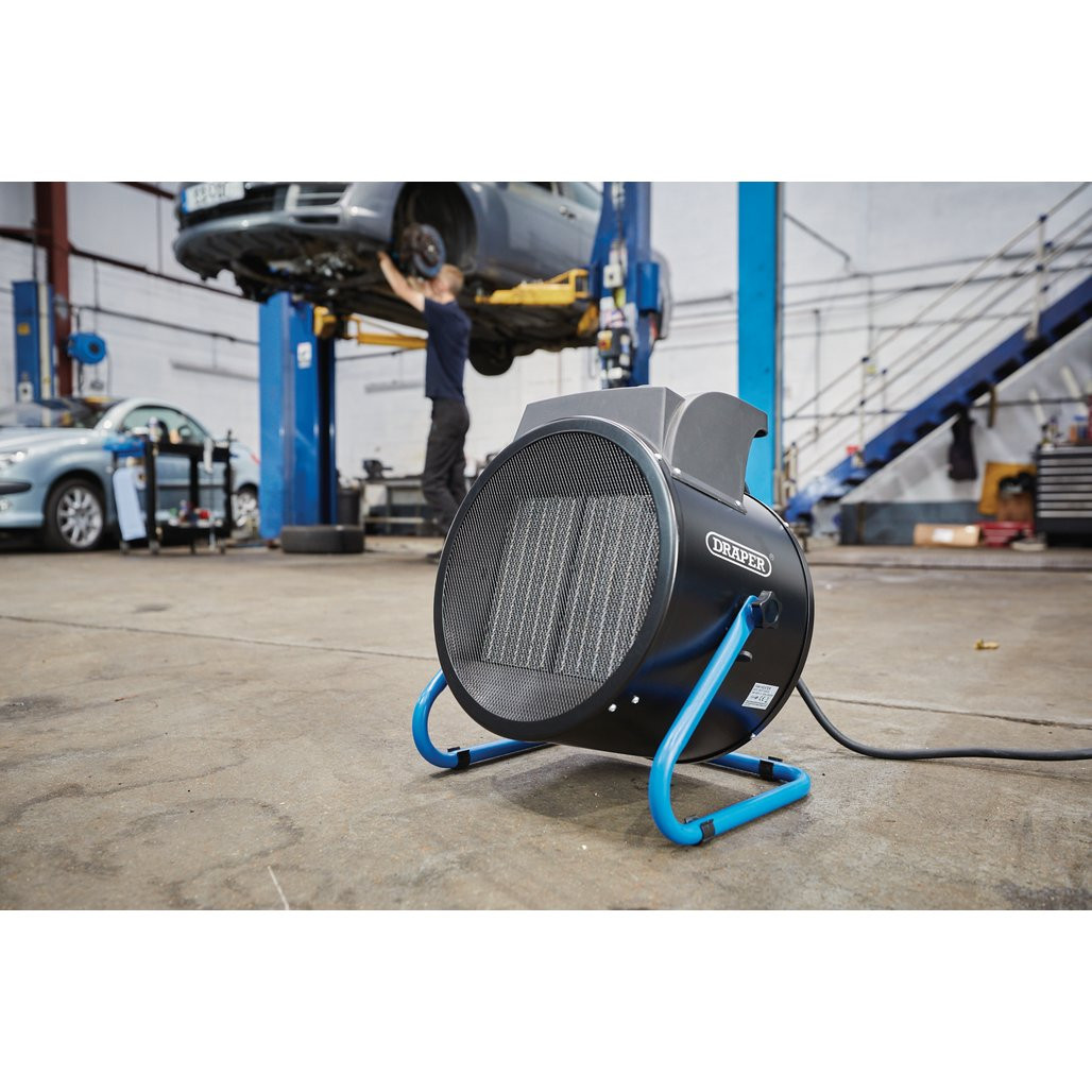 400V PTC Electric Space Heater, 9kW, 30708 BTU (04570) | Draper Tools