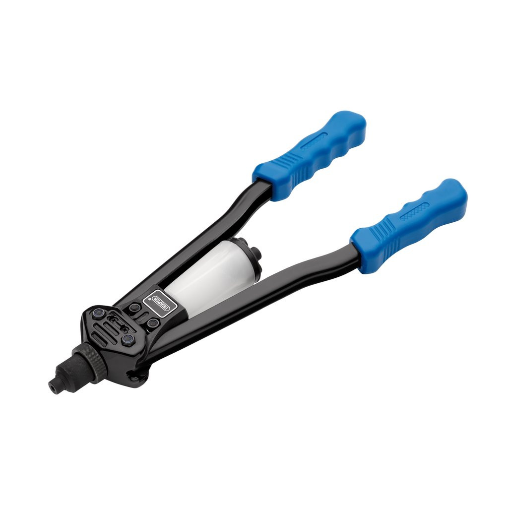 Medium Arm Riveter with Collection Bowl, 380mm (04049) | Draper Tools