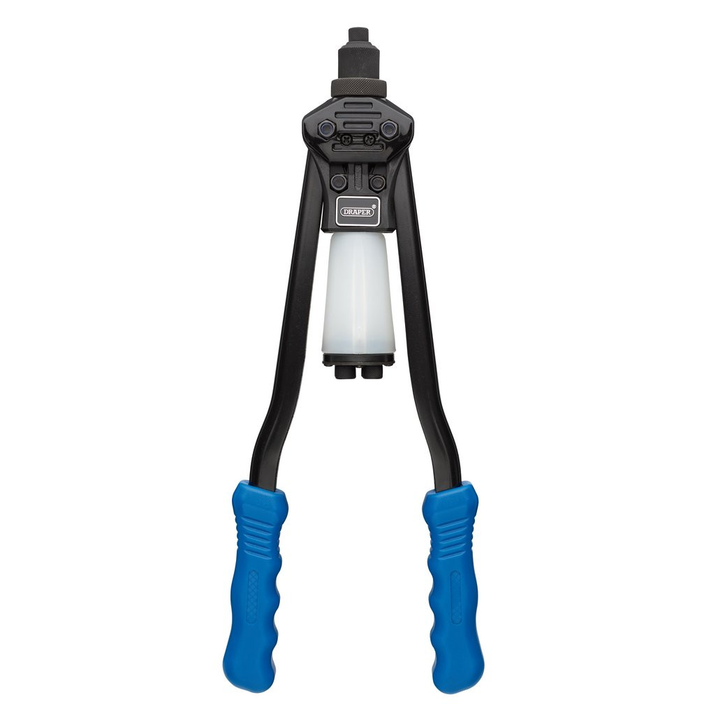 Medium Arm Riveter with Collection Bowl, 380mm (04049) | Draper Tools