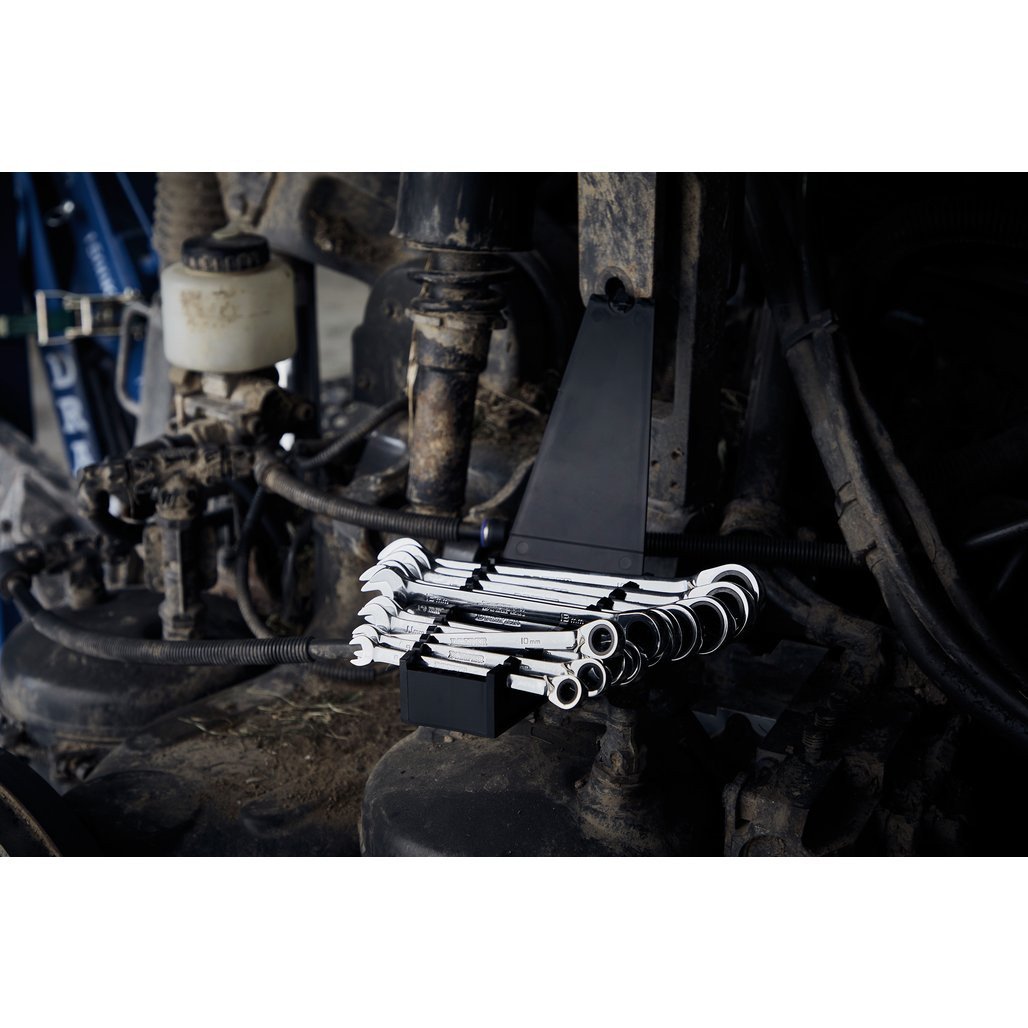 Draper HI-TORQ® Metric Reversible Ratchet Combination Spanner Set (12 ...