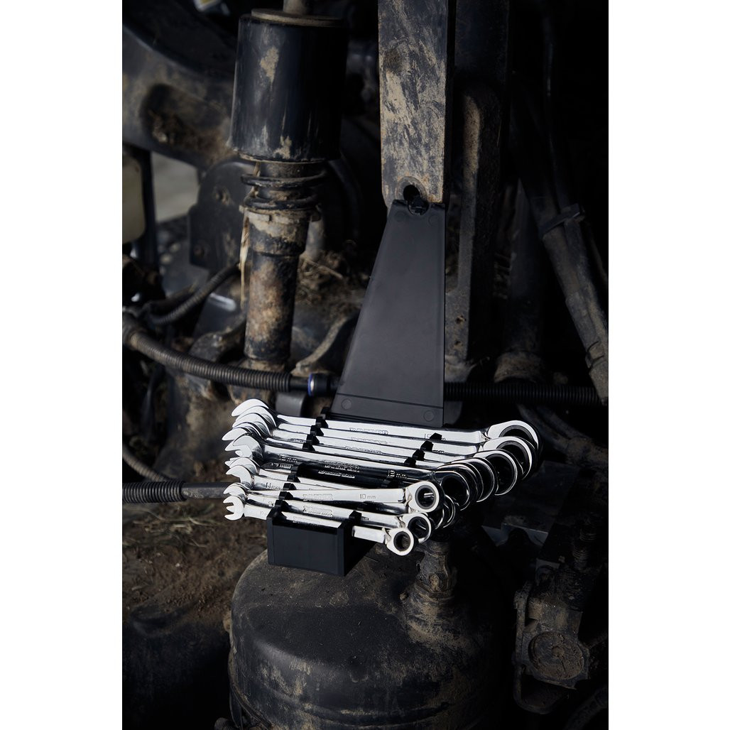 Draper HI-TORQ® Metric Reversible Ratchet Combination Spanner Set (12 ...