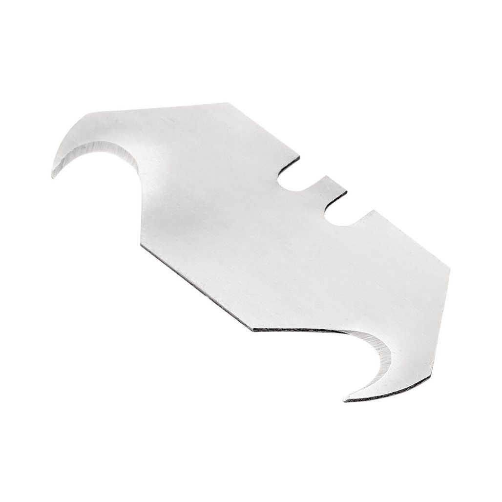 Heavy Duty Hooked Trimming Knife Blades (Pack of 5) (03443) | Draper Tools