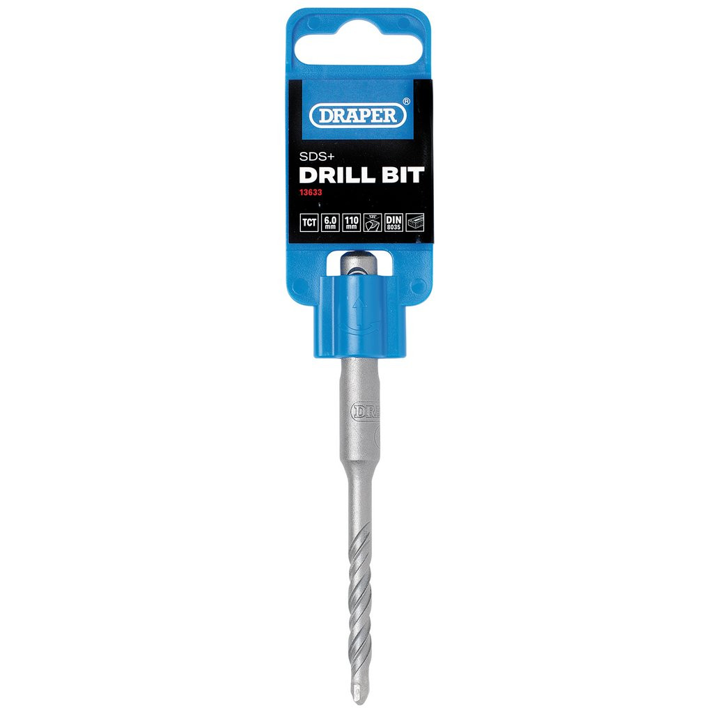 SDS Plus Drill Bit, 6 x 110mm (13633) | Draper Tools
