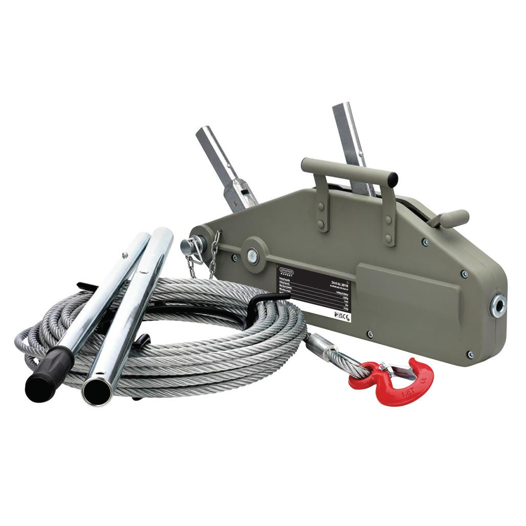 Draper Expert Wire Rope Puller, 1600kg (20115) | Draper Tools