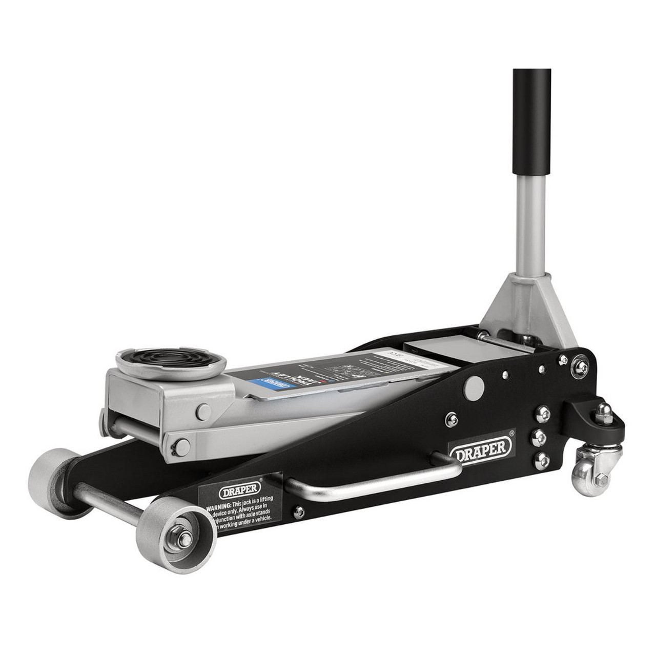 Aluminium and Steel Racing Trolley Jack 2.5 Tonne Draper Tools Ltd