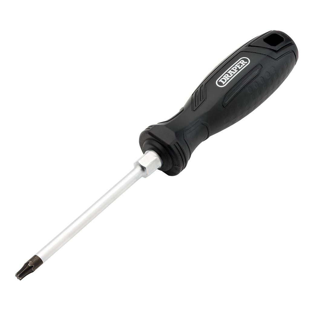 Draper TX-STAR® Hard Grip Screwdriver, T25 x 100mm (13565) | Draper Tools