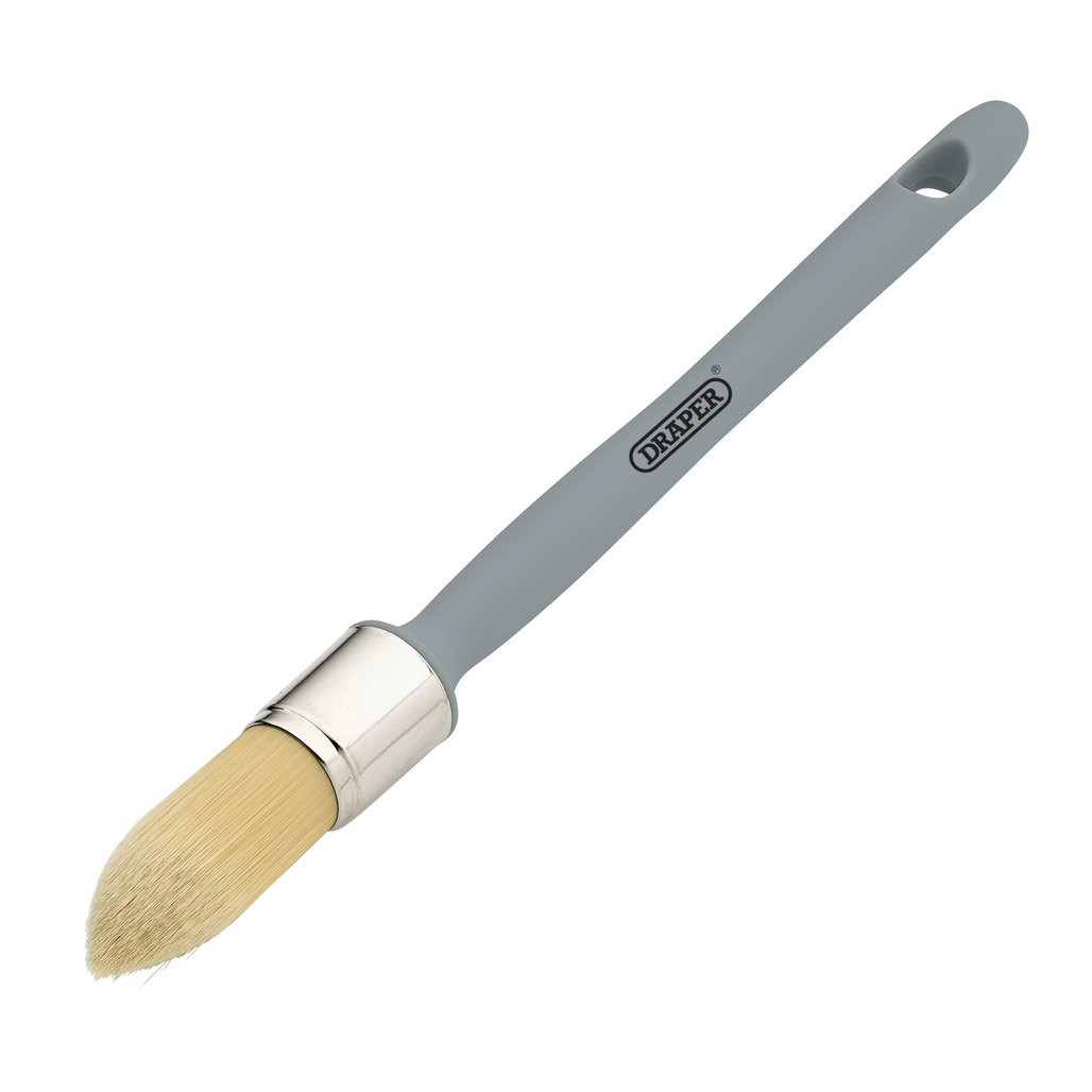 Round Sash Paint Brush, 21mm (20449) | Draper Tools