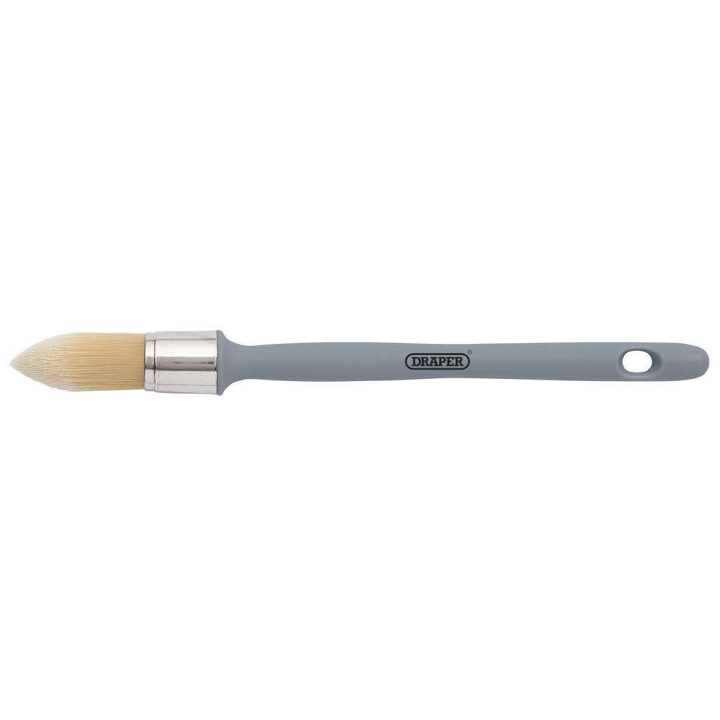 Round Sash Paint Brush, 21mm (20449) | Draper Tools