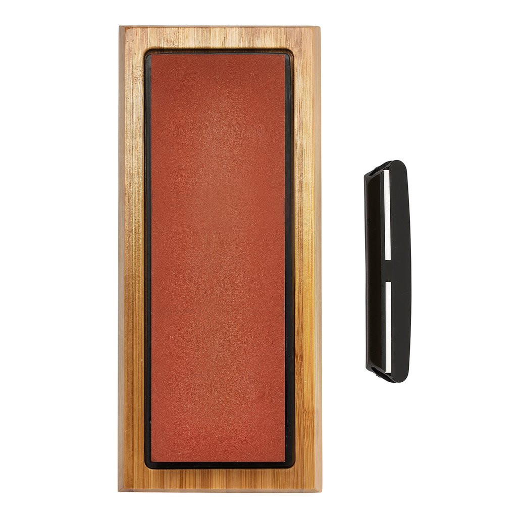 Double Sided Whetstone Sharpening Stone with Non-Slip Base and Angle ...