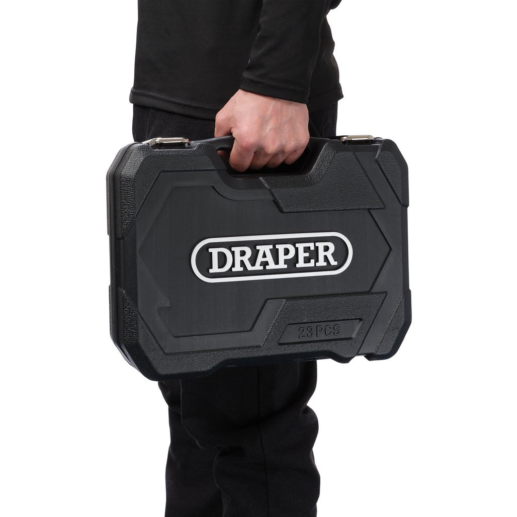 Draper HI-TORQ® Metric Socket Set, 1/2" Sq. Dr. (27 Piece) - Draper ...