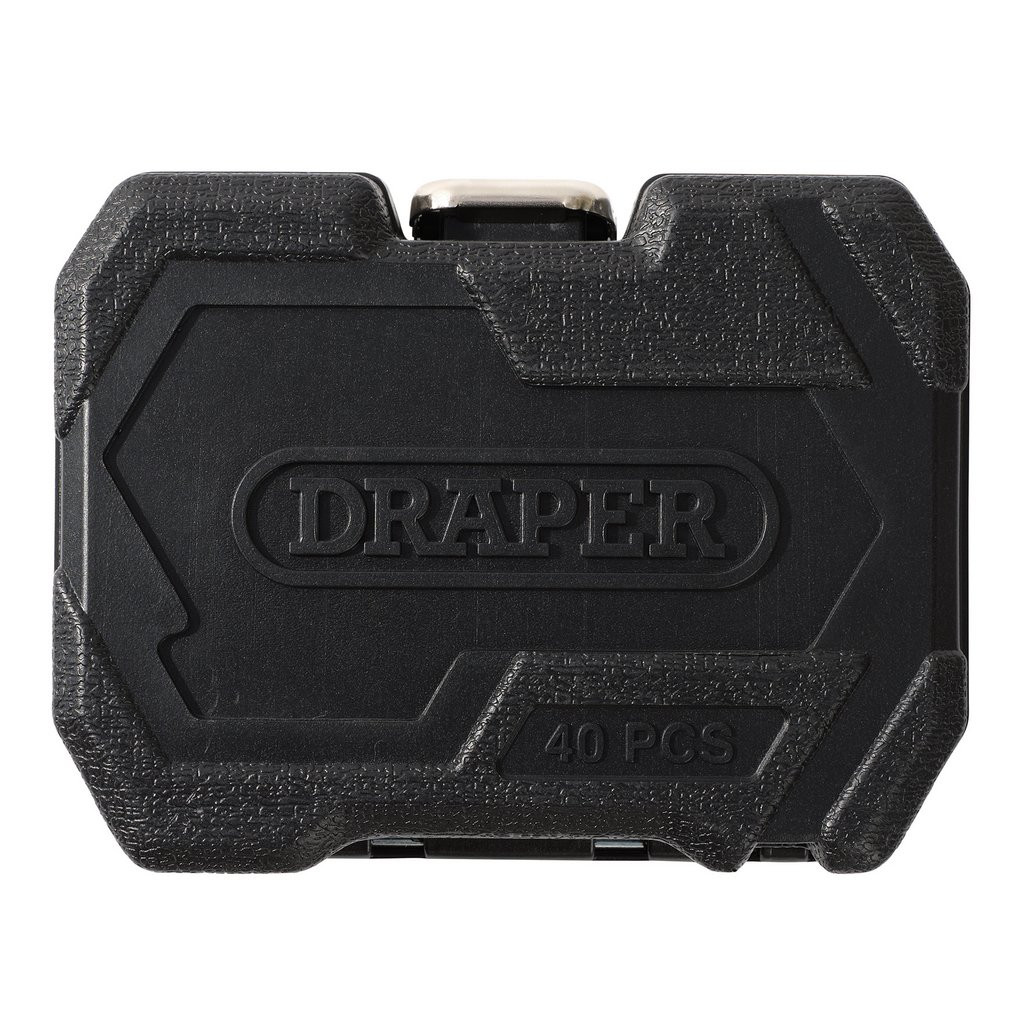 Draper HI-TORQ® Metric Socket and Bit Set, 1/4" Sq. Dr. (40 Piece ...