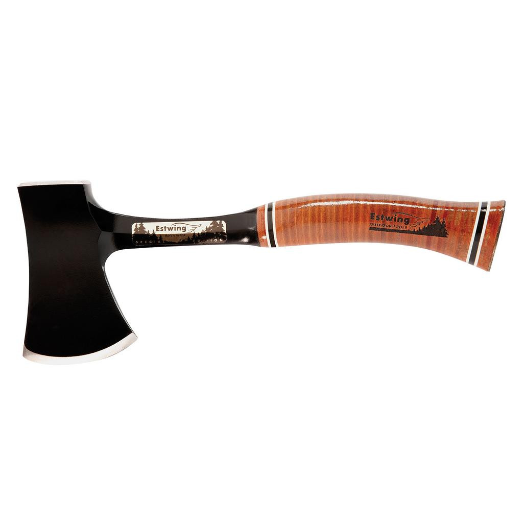 Estwing E24ASEA Special Edition Sportsman's Axe with Leather Grip, 3.25 ...
