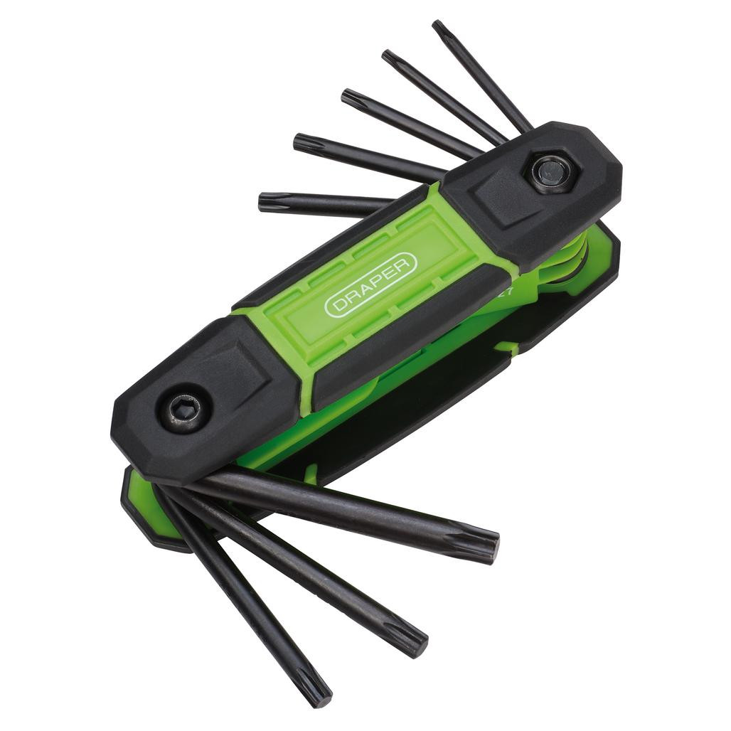 Folding TX-STAR® Key Set (8 Piece) (31256) | Draper Tools