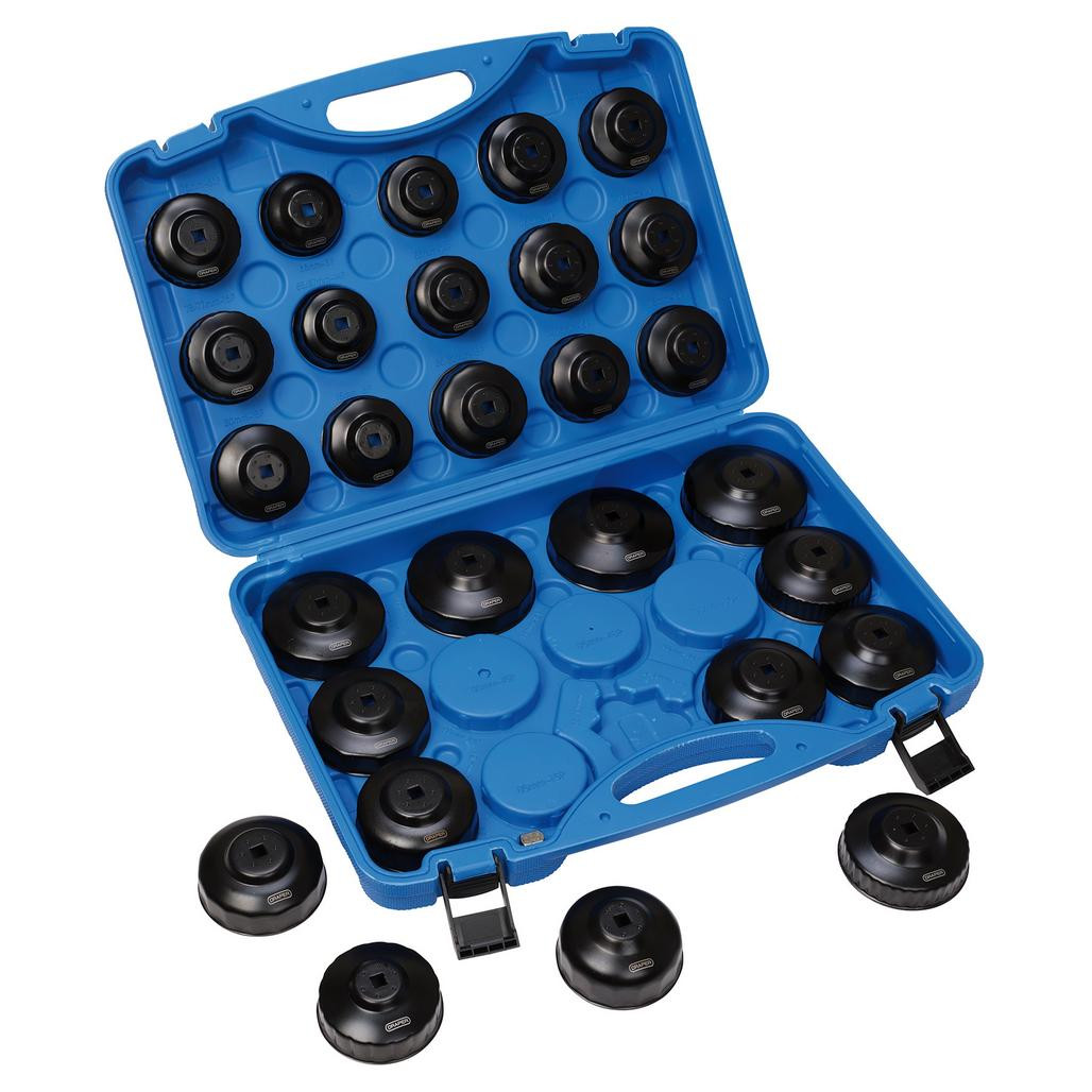 Oil Filter Cap Wrench Set (30 Piece) (27752) | Draper Tools