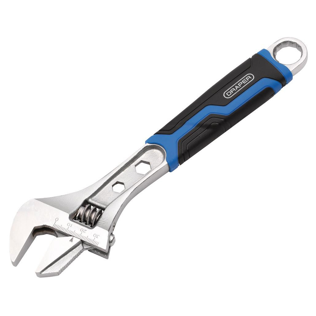 Reversible Adjustable Wrench, 258mm (03825) | Draper Tools