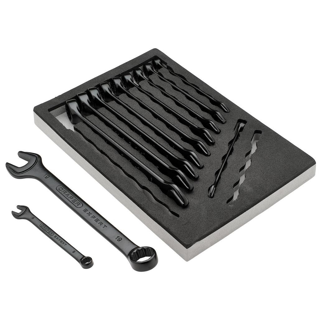 Draper Expert HI-TORQ® Metric Combination Spanner Set in Foam Tray (12 ...