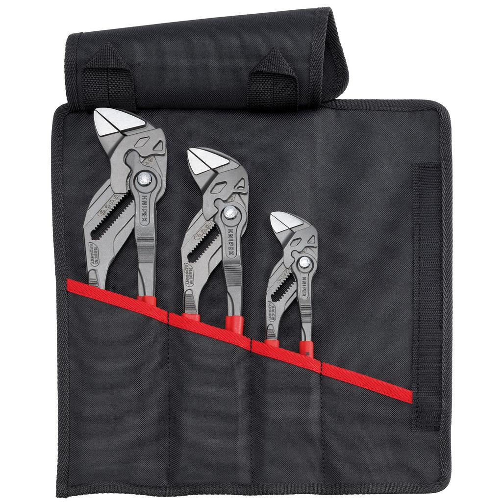 KNIPEX 00 19 55 S11 Set of Pliers Wrenches, 3 parts, 330mm (32308 ...