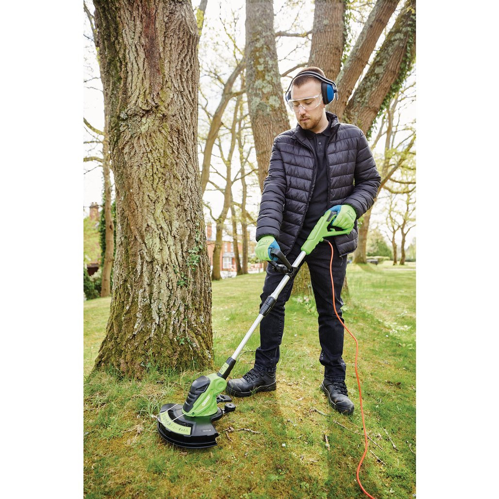 Grass Trimmer with Double Line Feed, 300mm, 500W (45927) | Draper Tools