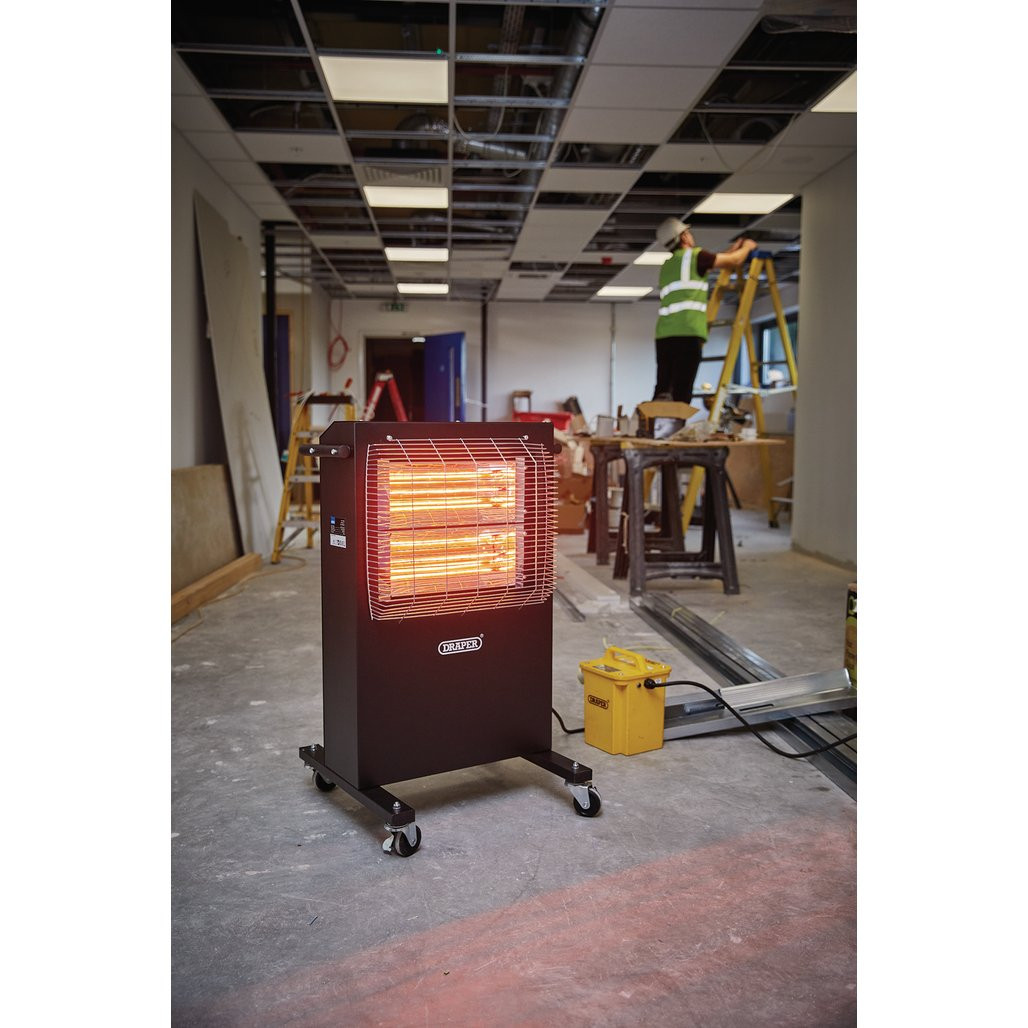 110V Infrared Cabinet Heater, 2.4kW, 8188 BTU (04746) | Draper Tools