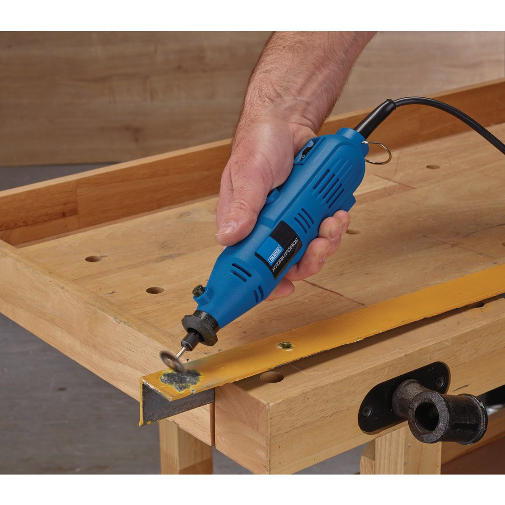 Draper Storm Force 230V Rotary Multi-Tool Kit, 135W (40 Piece) (98521 ...