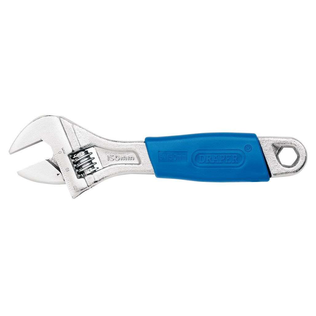 Crescent-Type Adjustable Wrench, 150mm, 19mm (24791) | Draper Tools