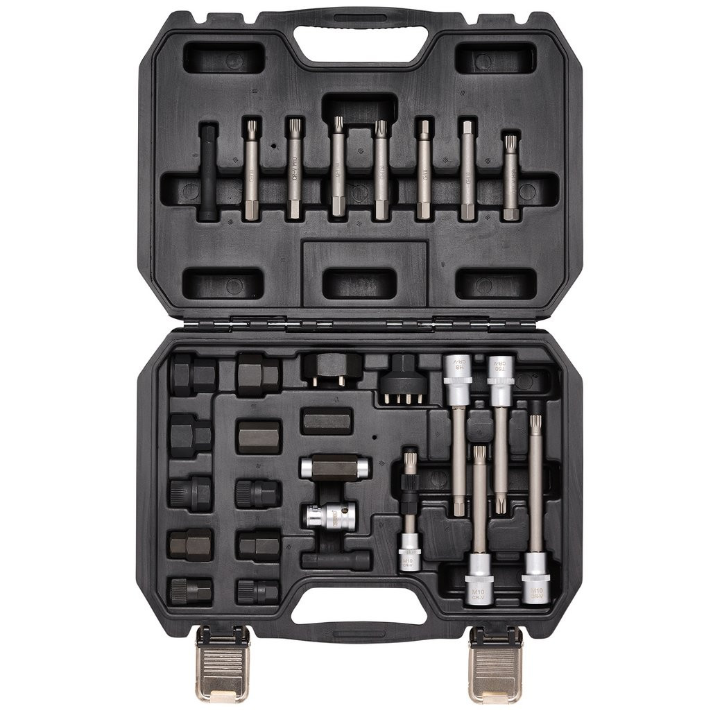 Alternator Pulley Tool Kit (30 Piece) (12391) | Draper Tools