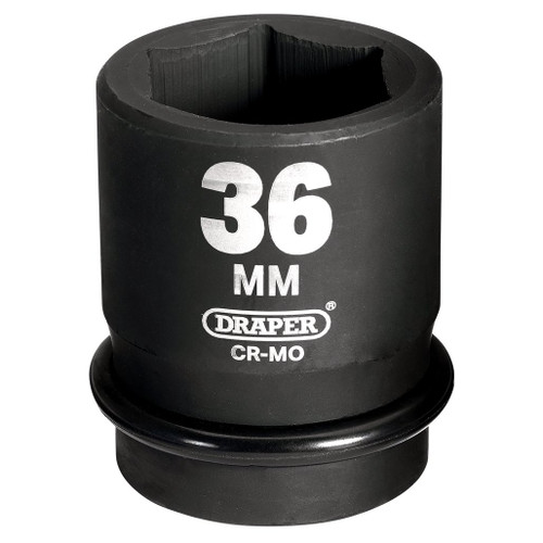 Draper HI-TORQ® 6 Point Impact Socket, 1" Sq. Dr., 36mm (05116 ...