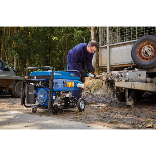 Draper Expert Petrol Generator with Wheels, 6000W (16143) | Draper Tools