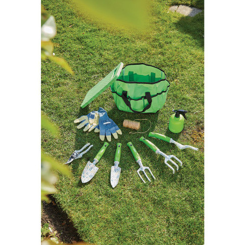 Garden Tool Set with Floral Pattern (11 Piece) (08999) | Draper Tools