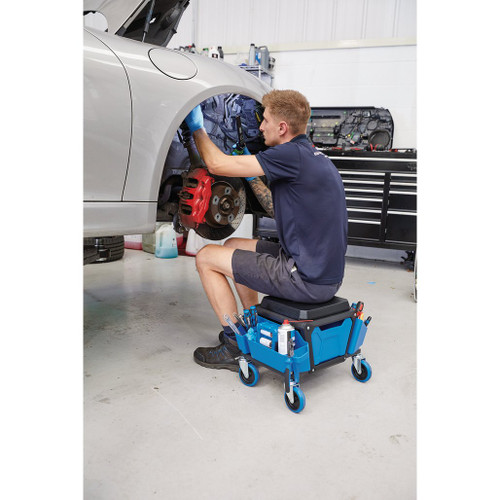 Draper Expert Work Stool, Blue (23716) | Draper Tools