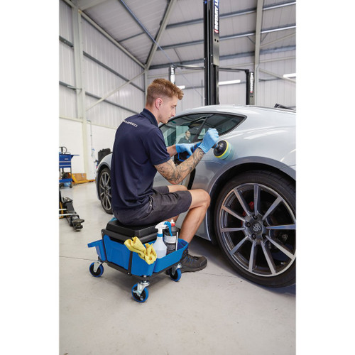 Draper Expert Work Stool, Blue (23716) | Draper Tools
