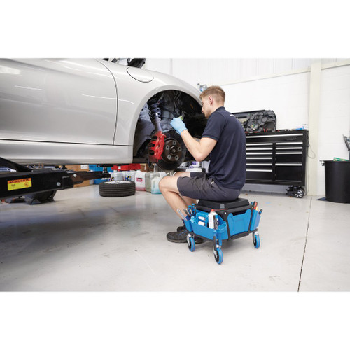 Draper Expert Work Stool, Blue (23716) | Draper Tools