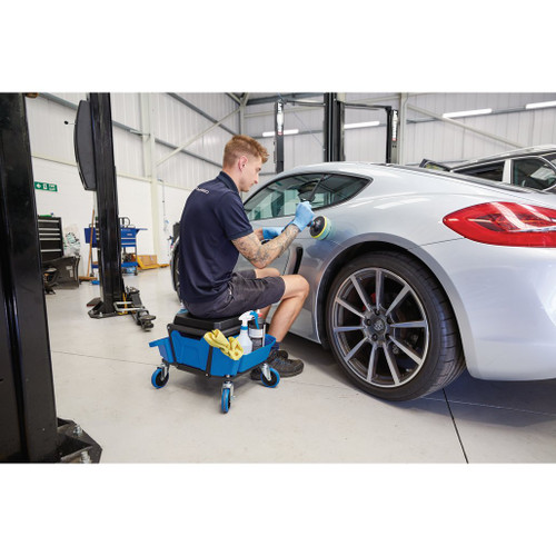 Draper Expert Work Stool, Blue (23716) | Draper Tools