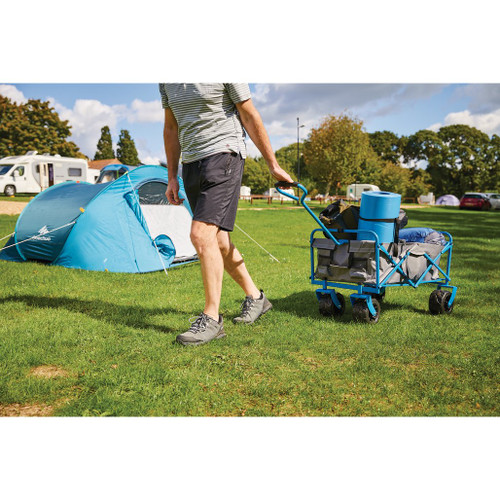 Foldable Cart with Large Wheels, 80kg (03217) | Draper Tools
